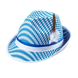 Oktoberfest Fedora Hat Med Fjer I Perfekt til din begivenhed