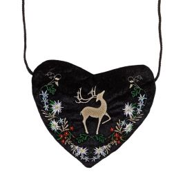 Oktoberfest Taske Hjerte med Hjort I Bliv festens centrum