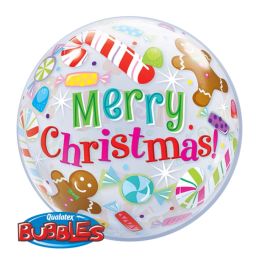 Ballon med julemotiver 56 cm I Skab de bedste rammer til din begivenhed