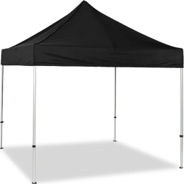Køb udendørs pavillon 3x3 m i sort. Stærk og stabil pavillon perfekt ...